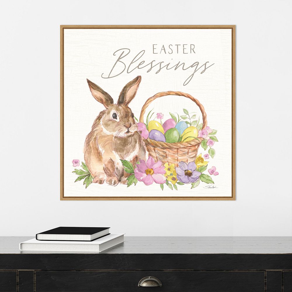 Amanti Art Happy Easter VI Bright Framed Wall Art