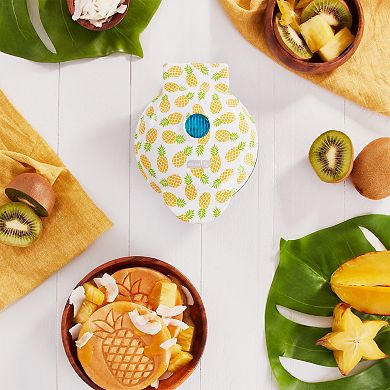Dash Pineapple Mini Waffle Maker