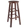 Winsome Element Walnut Finish Bar Stool 2-piece Set