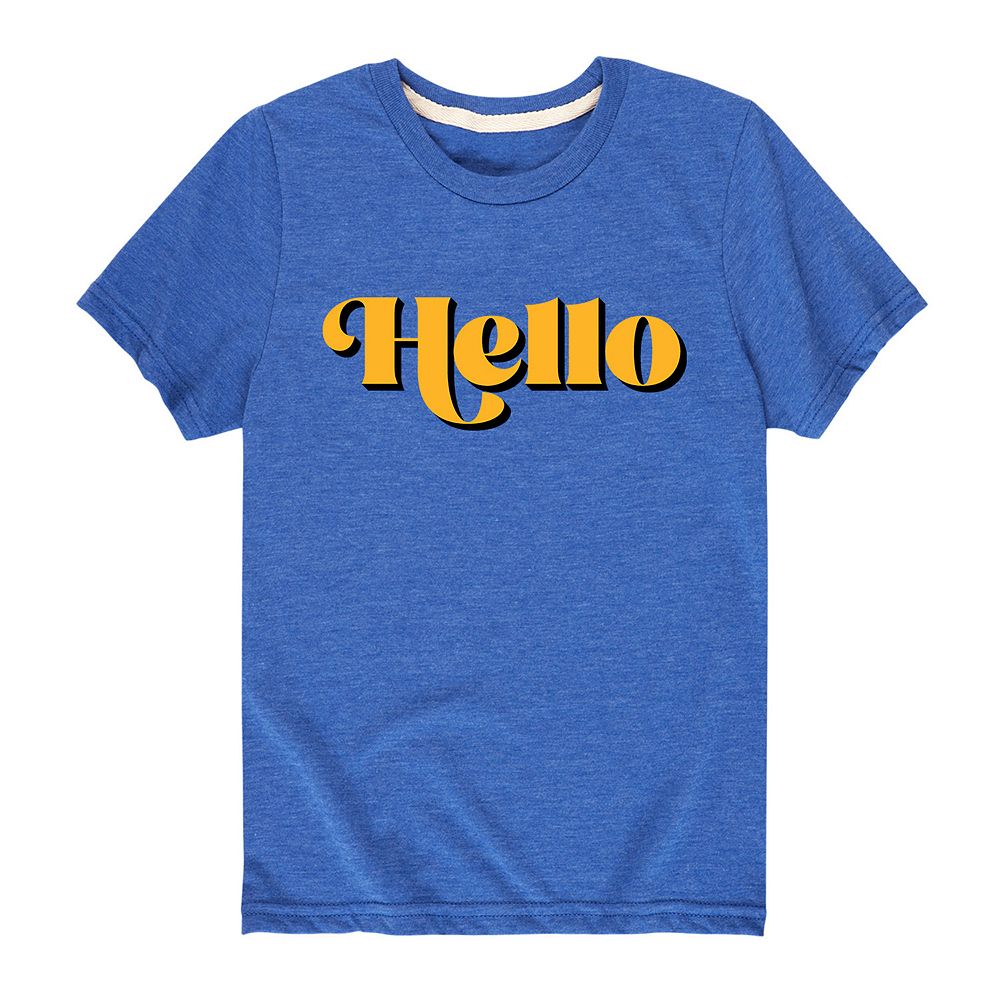 Boys 8-20 Hello Graphic Tee