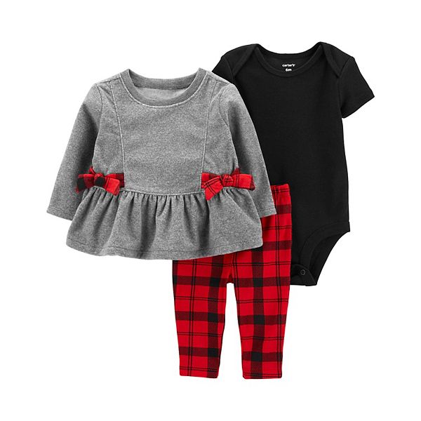 Baby Girls Carter's 3-Piece Little Cardigan Set