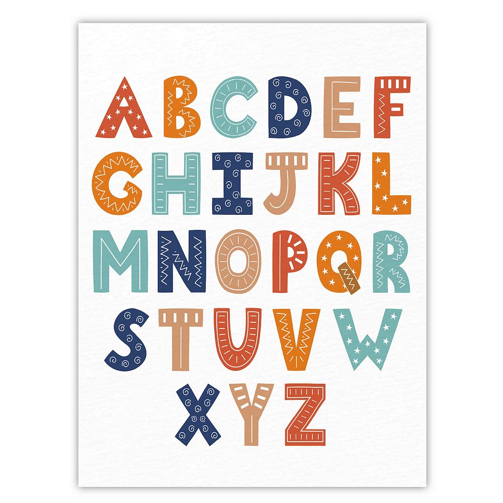 COURTSIDE MARKET ABC Canvas Wall Art