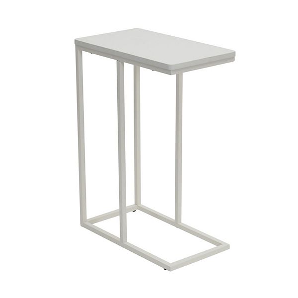 Household Essentials C-Shaped Metal Frame Side Table