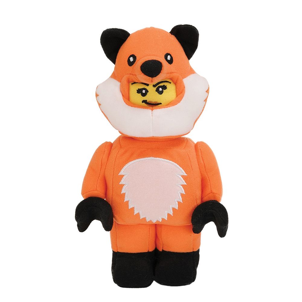 Manhattan Toy LEGO Minifigure Fox Costume Girl 9" Plush Character