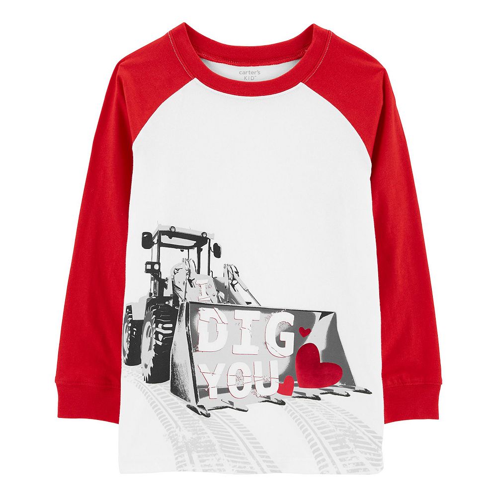 Boys 4-14 Carter's Construction Valentine's Day Tee