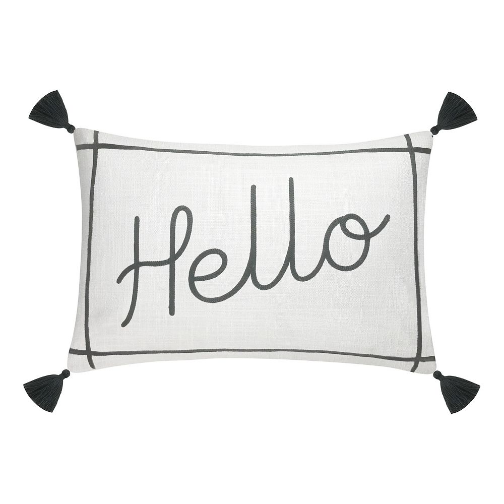 Sonoma Goods For Life® "Hello" Pillow