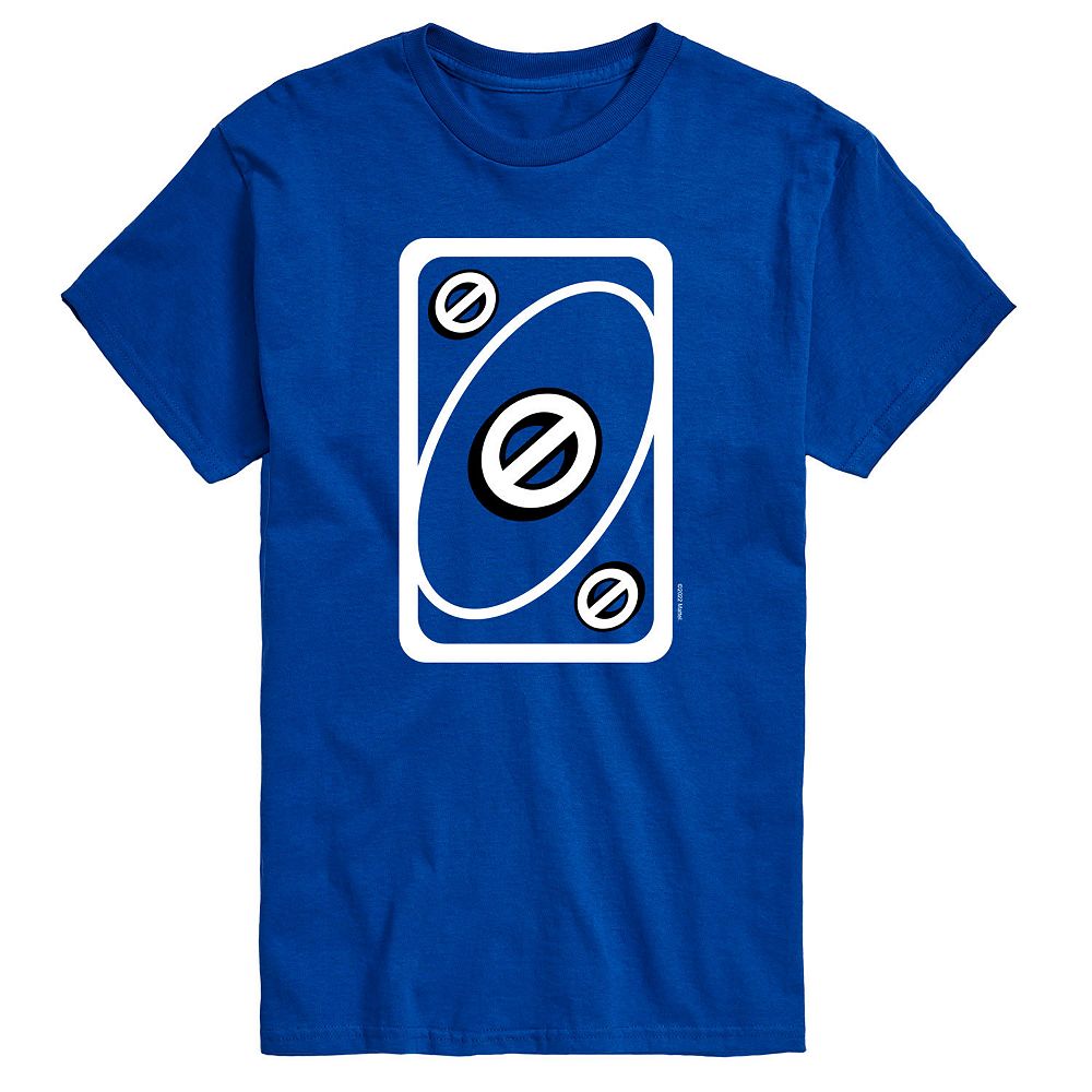 Men's Mattel UNO Blue Skip Card Tee