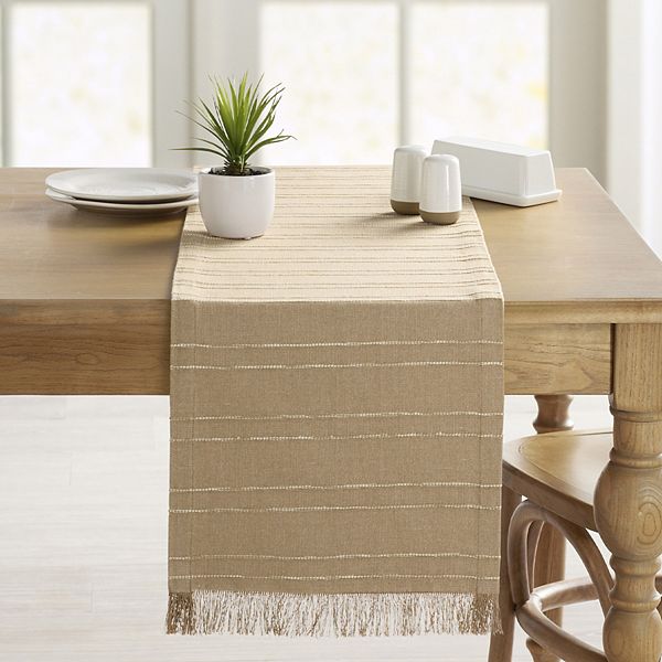 Food Network™ Almond Stripe Table Runner - 72"