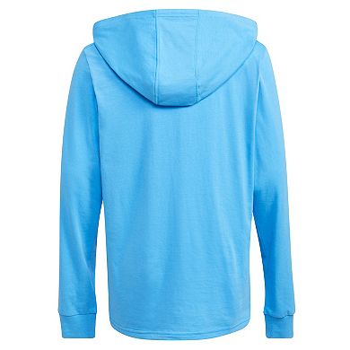 Boys 8-20 adidas Camo Badge of Sport Hooded Tee