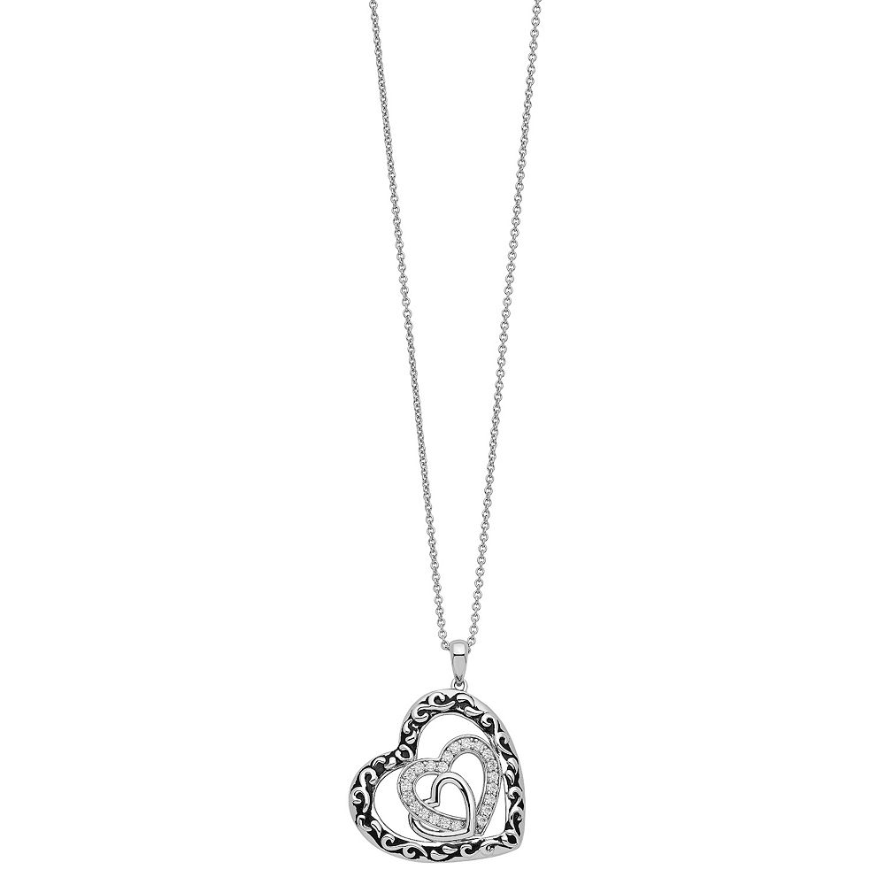 Sentimental Expressions Sterling Silver Cubic Zirconia Antiqued My ...
