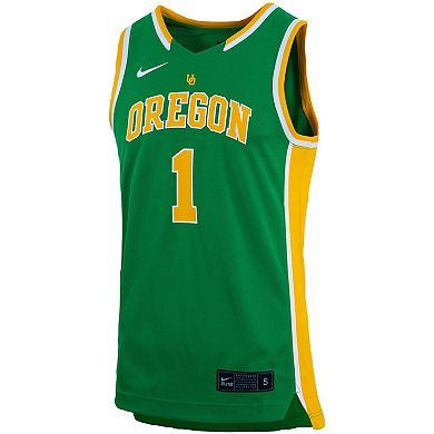 Unisex Nike #1 Green Oregon Ducks Women's Basketball Throwback Replica ...