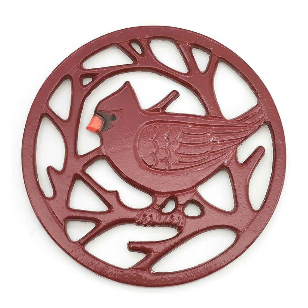 St. Nicholas Square® Yuletide Cardinal Trivet