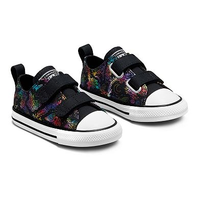Converse Chuck Taylor All Star 2V Rainbow Butterfly Baby / Toddler ...