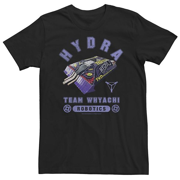 Big & Tall BattleBots Haydra Team Whyachi Logo Tee