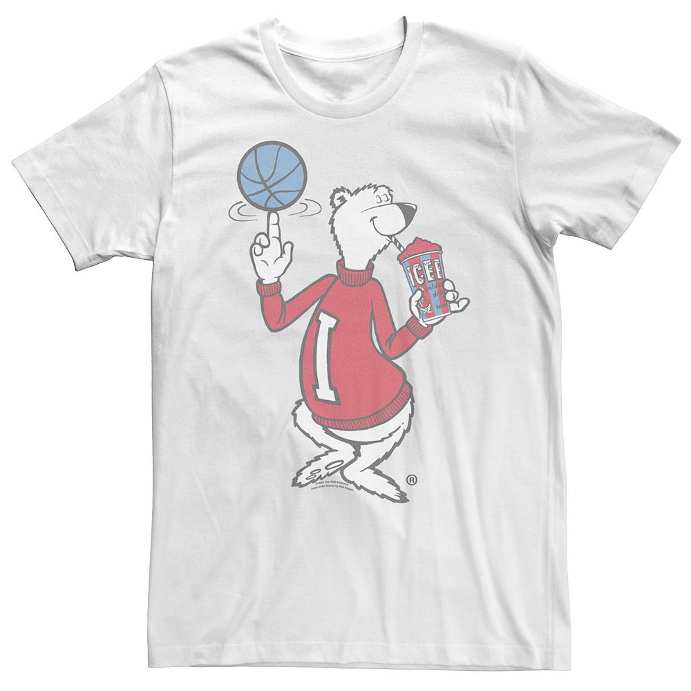 Big & Tall ICEE Polar Bear Basketball Portrait Tee