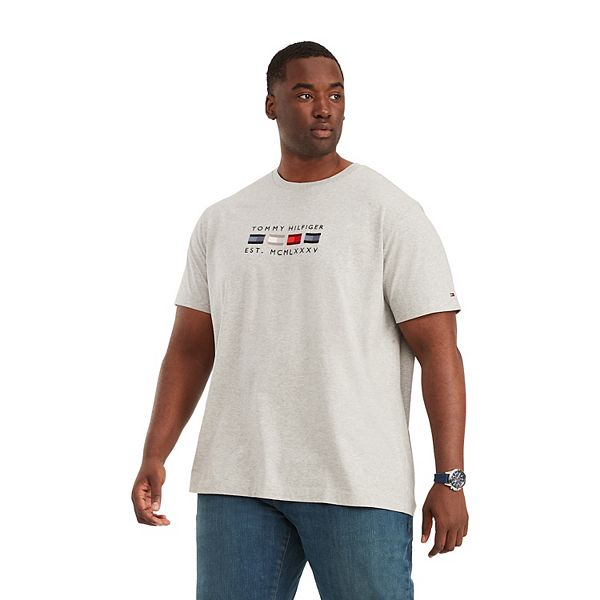 Big & Tall Tommy Hilfiger Four-Flags Graphic Tee