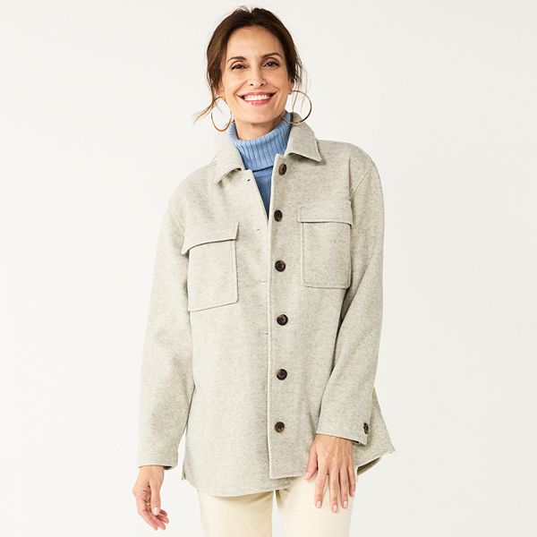 Women's Croft & Barrow® Shirt Jacket