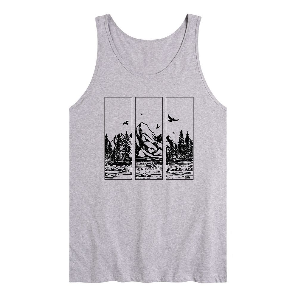 Men's Mountain Scene Tank Top