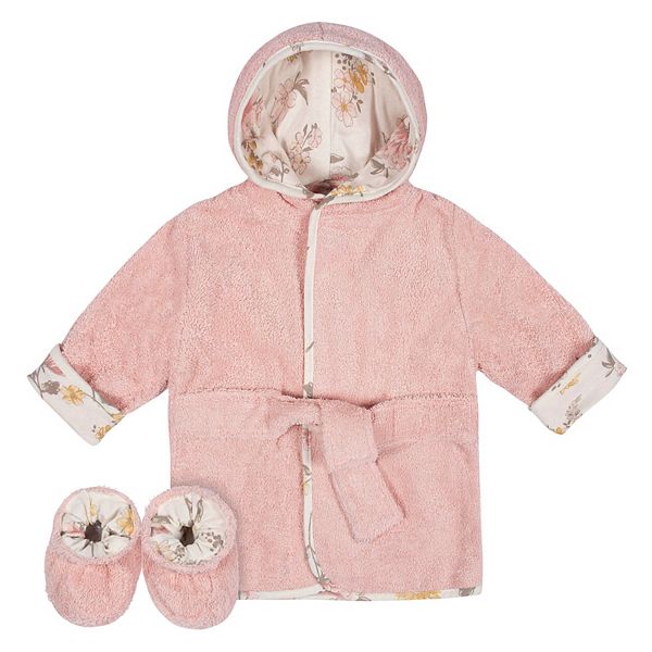 Baby Just Born® Hooded Robe & Booties Set