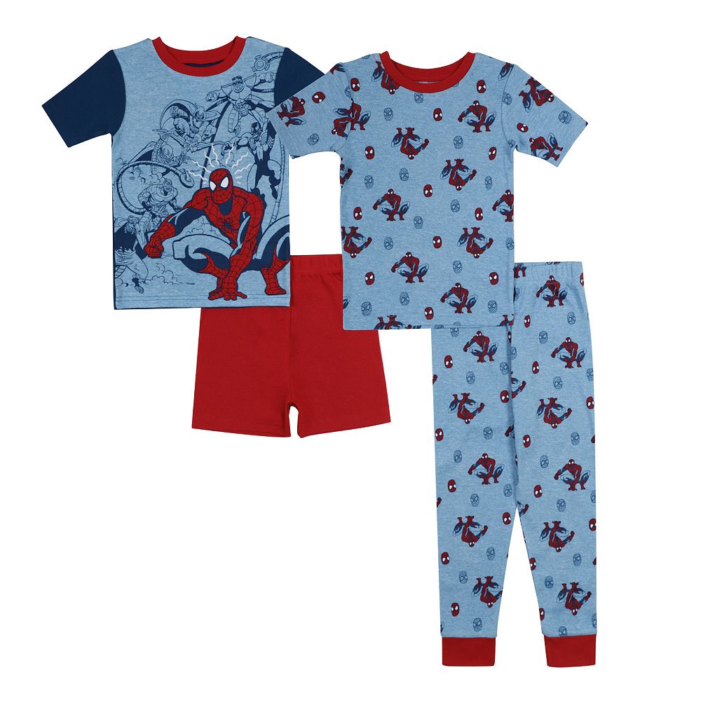 Boys 4-10 Spider-Man "Spidey Sense" 4-Piece Pajama Set