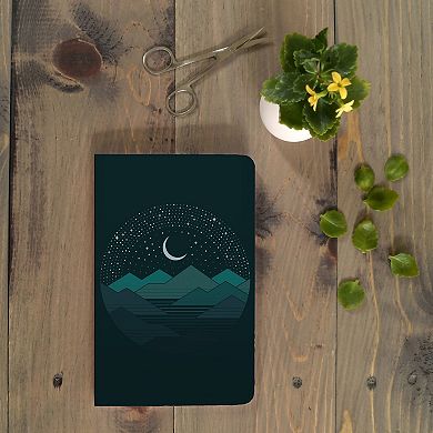 Denik Between The Mountains & Stars Classic Layflat Notebook