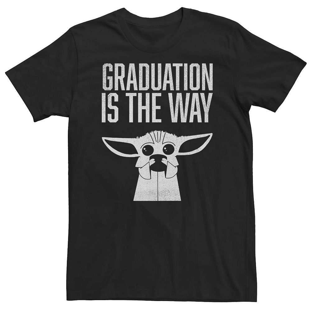 Big & Tall Star Wars The Mandalorian Distressed Grogu Graduation Is The ...