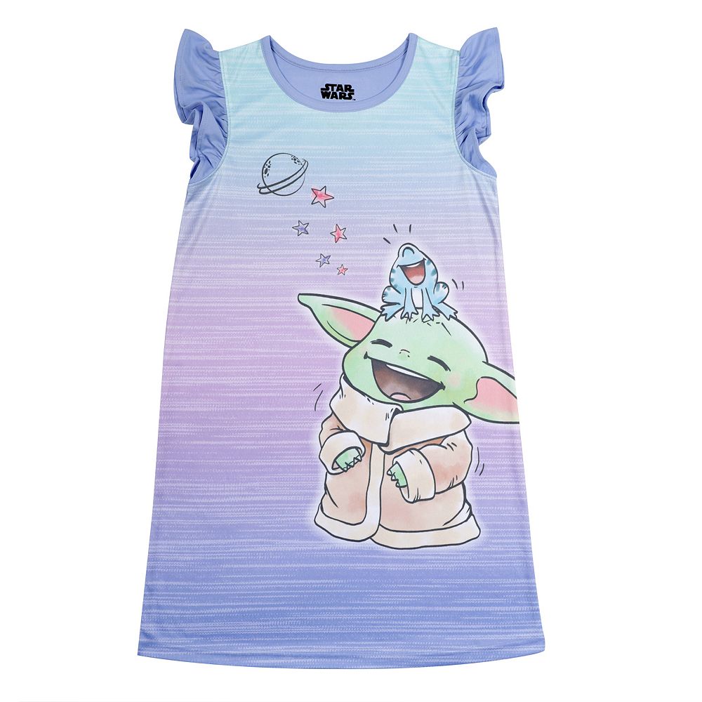 Girls 4-10 Star Wars The Mandalorian Grogu aka Baby Yoda "Laughing ...