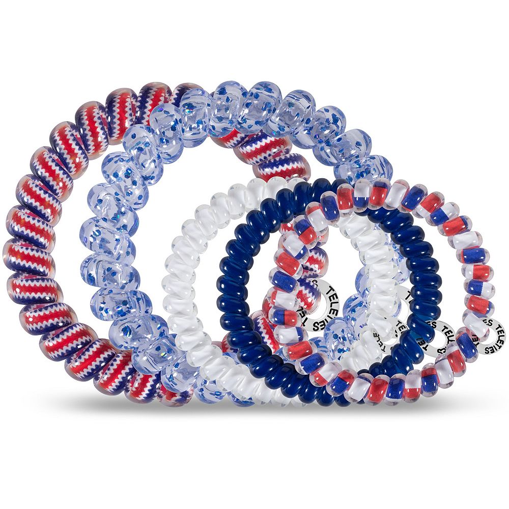 TELETIES 5-Pack Hair Ties