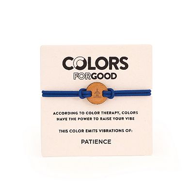 COLORS for GOOD Patience Energy MoodWood Bracelet