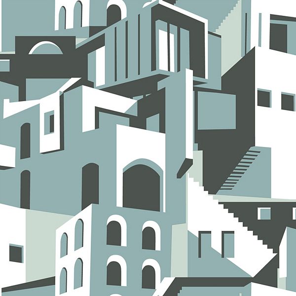 RoomMates Arch Architectural Peel & Stick Wallpaper