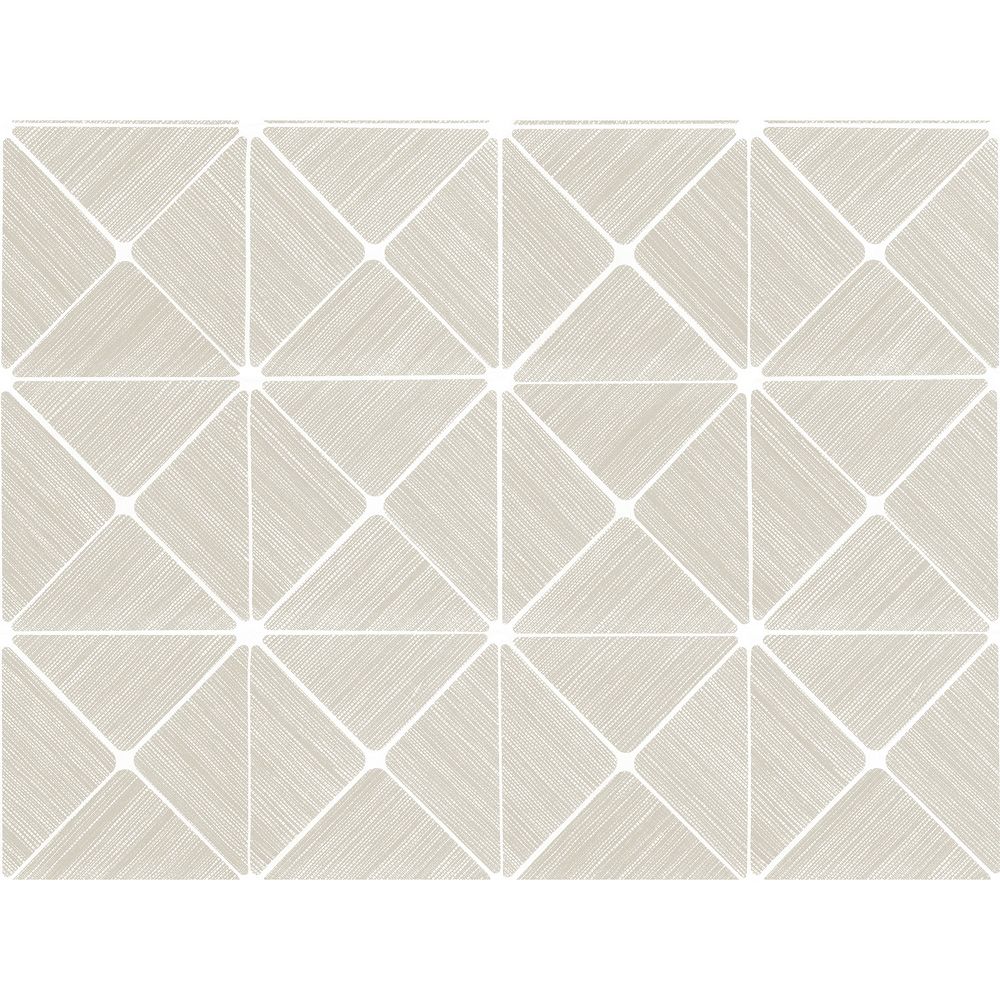 RoomMates Double Diamonds Peel & Stick Wallpaper