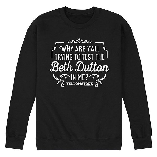 Men's Yellowstone Beth Dutton Sweatshirt