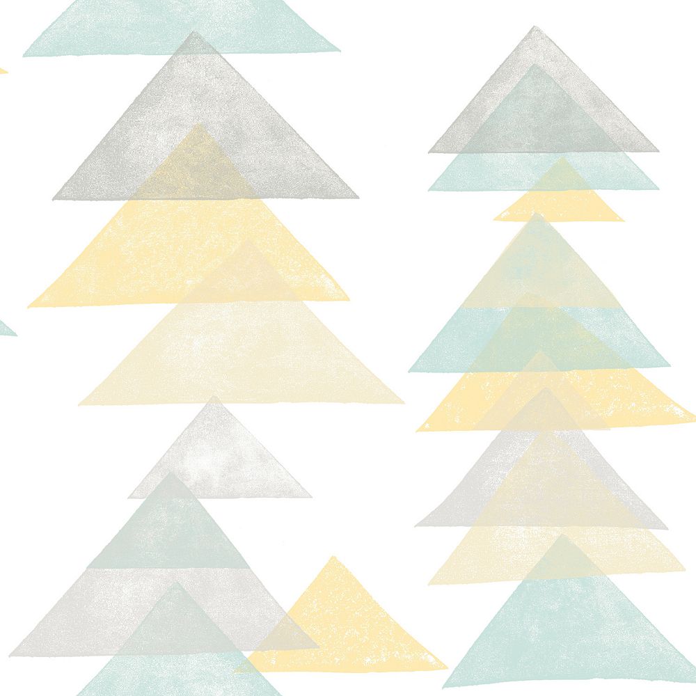 RoomMates Triangles Peel & Stick Wallpaper