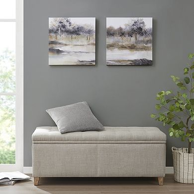 Madison Park Silent Canvas Wall Art 2-Piece Set