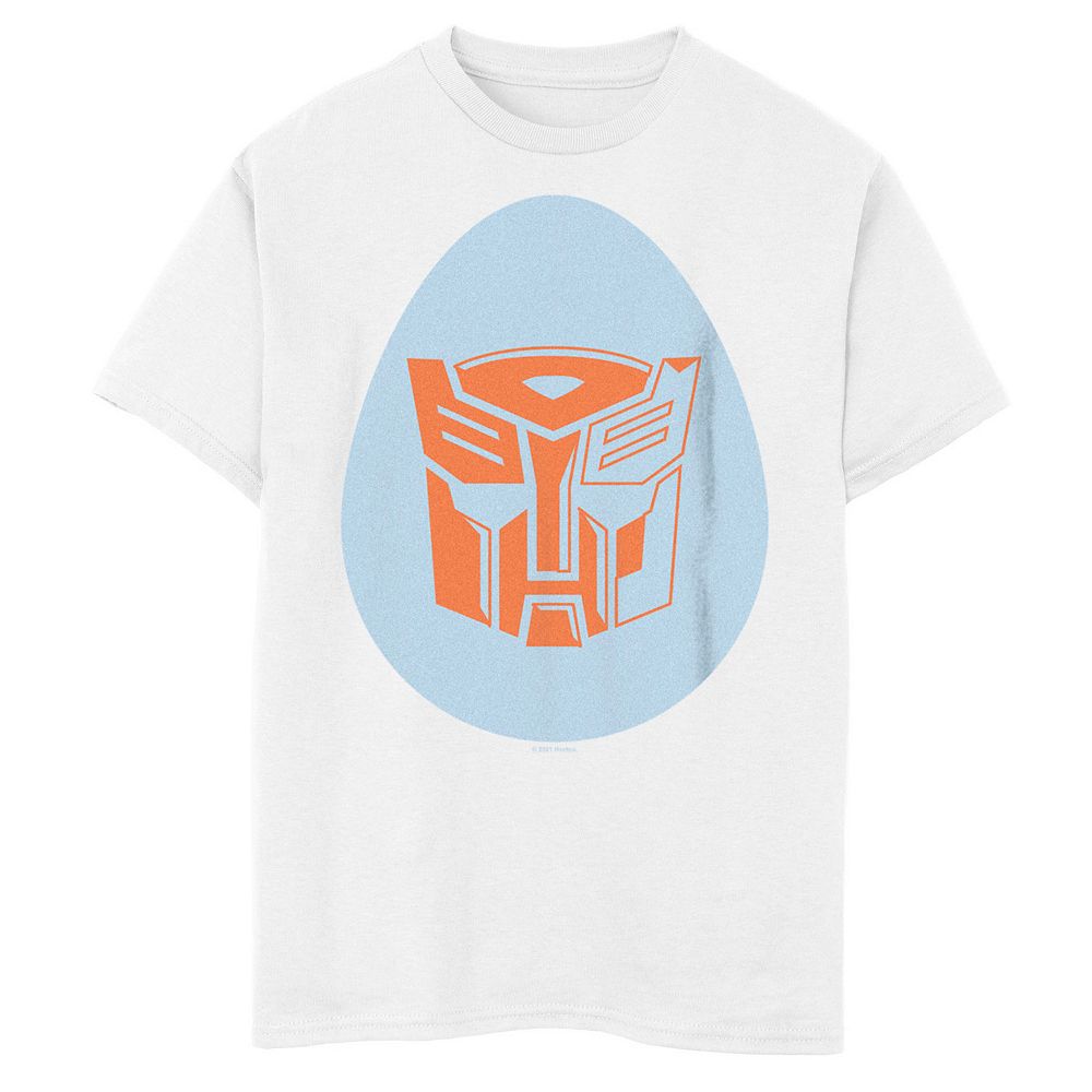 Boys 6-20 Transformers Autobot Egg Happy Easter Graphic Tee