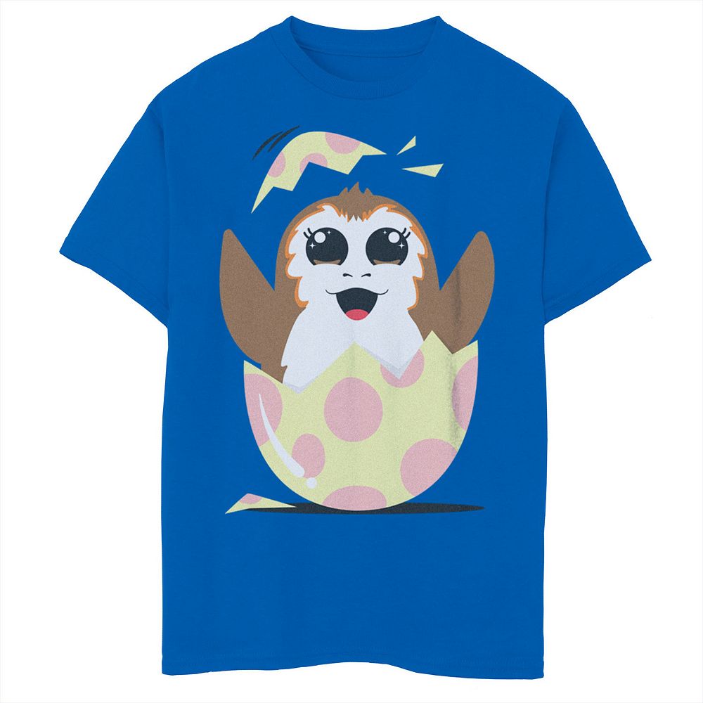 Boys 8-20 Star Wars Hatching Porg Easter Egg Graphic Tee