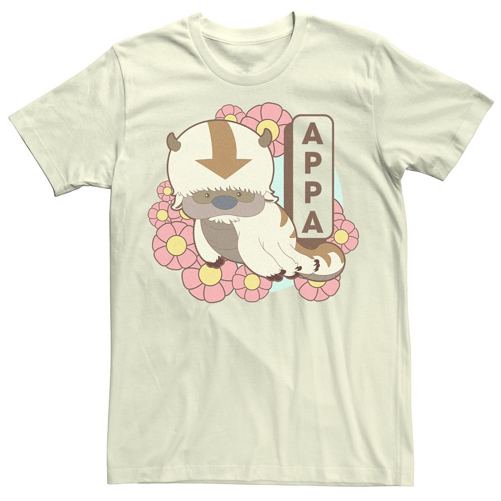 Men's Nickelodeon Avatar The Last Airbender Chibi Spring Appa Tee