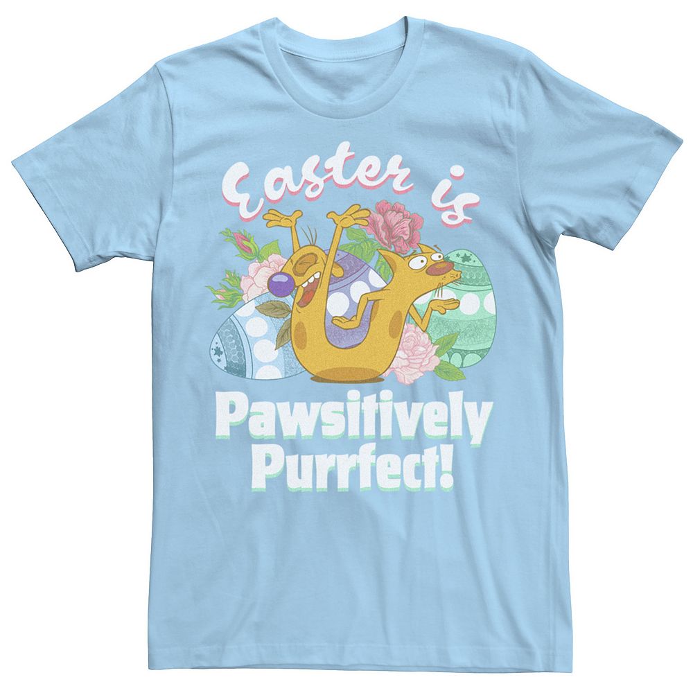 Men's Nickelodeon CatDog Easter Is Pawsitively Purrfect Tee
