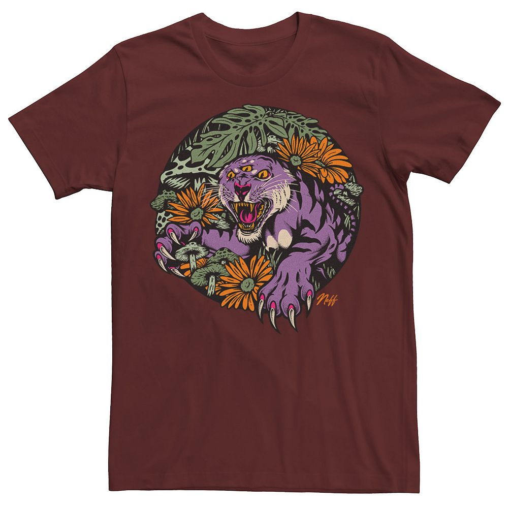 Men's Neff All Seeing Daisey Floral Tiger Tee