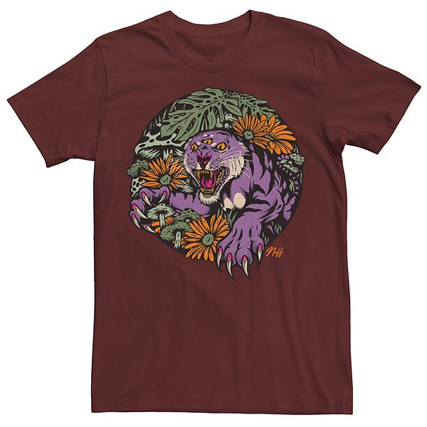 Men's Neff All Seeing Daisey Floral Tiger Tee