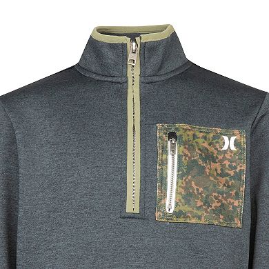 Boys 8-20 Hurley H2O Solar Half Zip Pullover