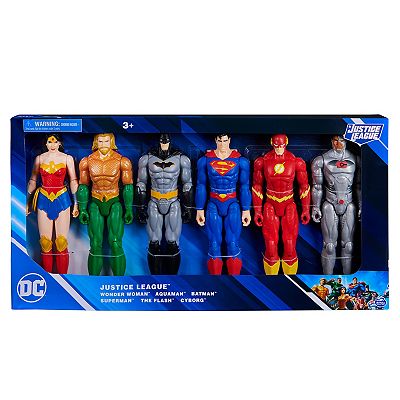 Dc justice league action figure 12 6pk store