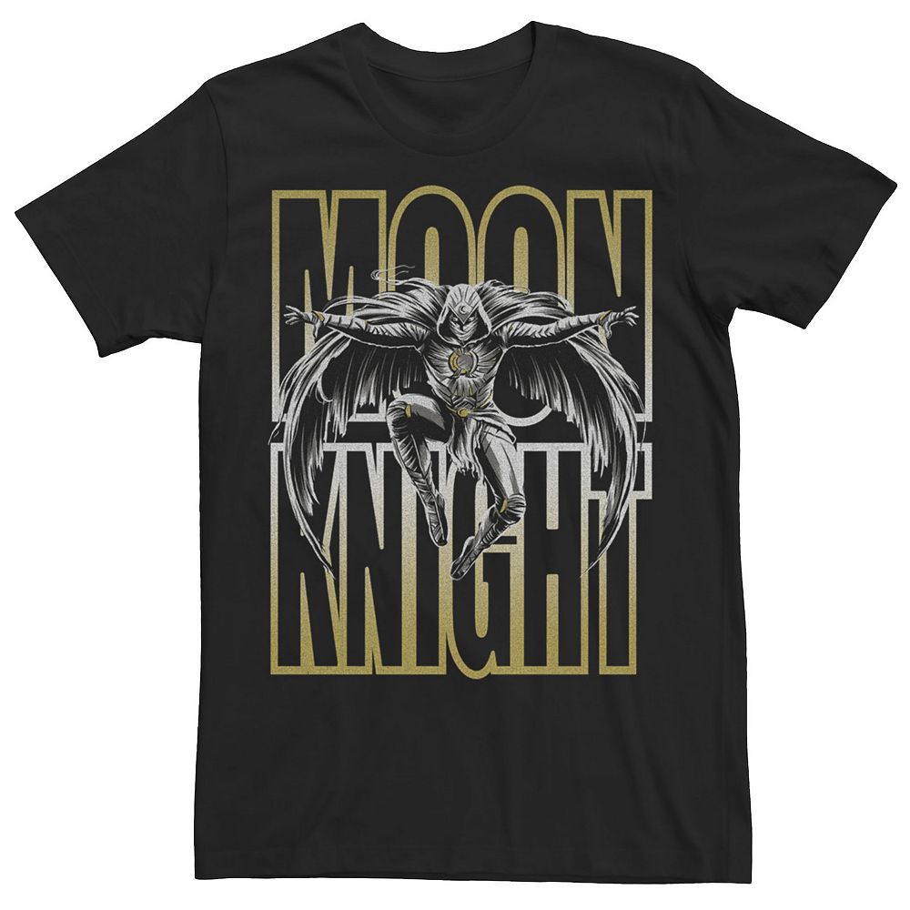 Men's Marvel Moon Knight Leaping Knight Moon Jumps Tee