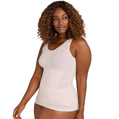 Women's Bali® EasyLite® Lace Firm Control Shaping Tank Top DFS063