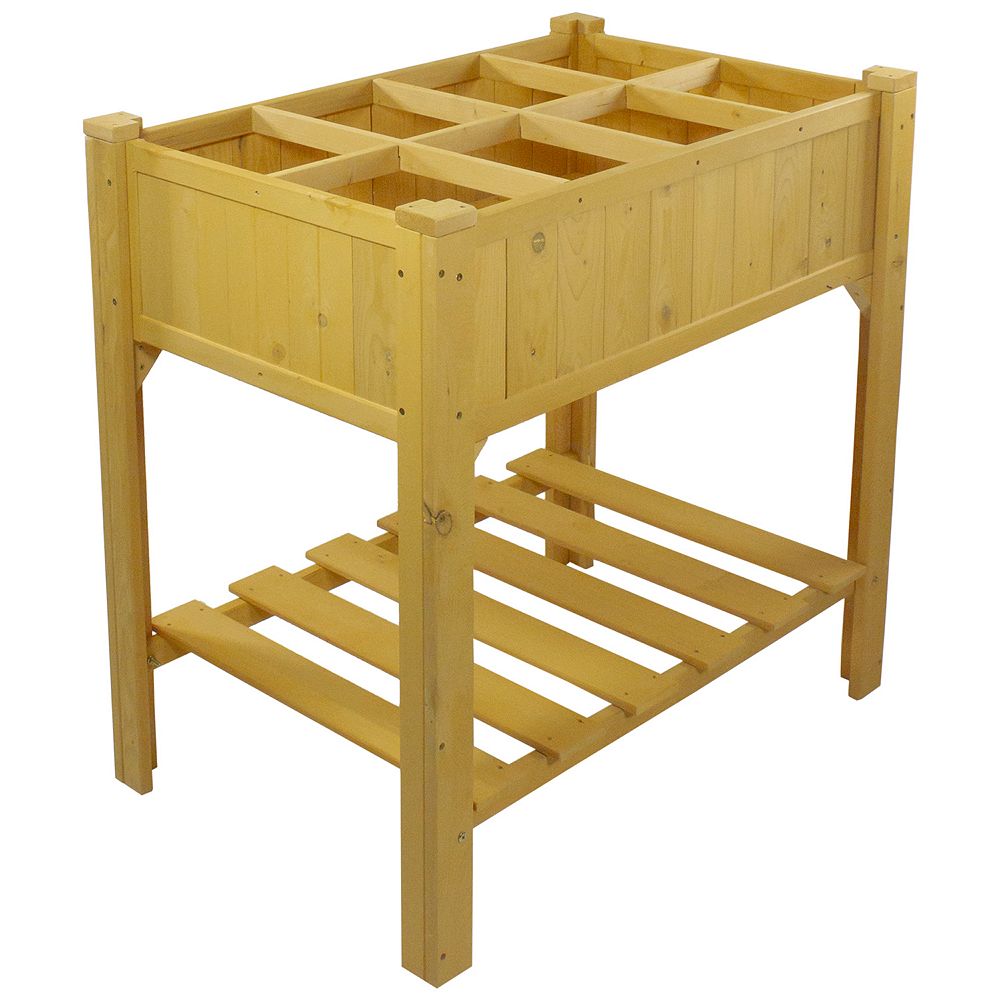 Raised Garden Bed Planter Box Floor Decor