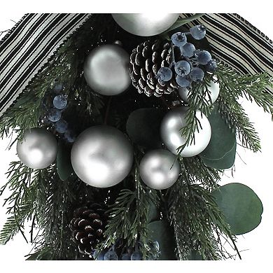 St. Nicholas Square® Artificial Juniper Berry Ornament Teardrop Wall Decor