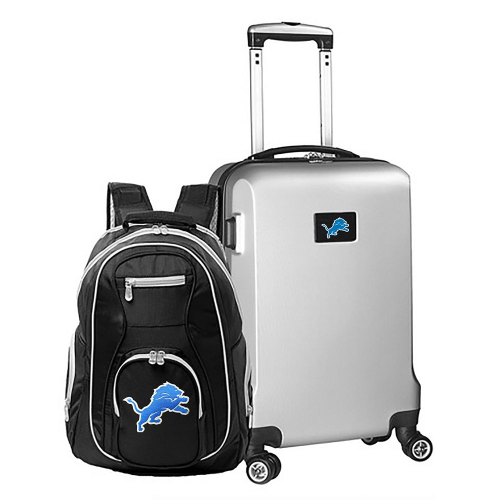 Detroit Lions Deluxe Hardside Spinner Carry-On & Backpack Set