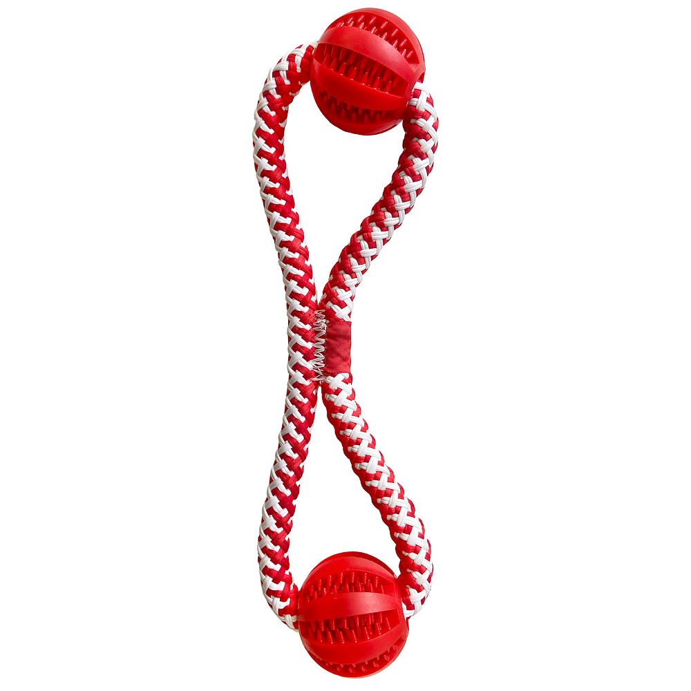 Woof Rope & Balls Dog Toy