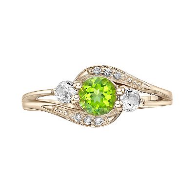 Kohls peridot ring store