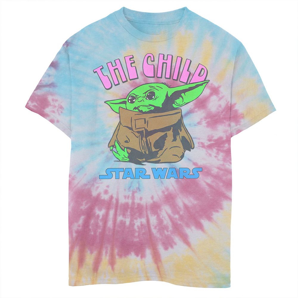 Boys 6-20 Star Wars The Mandalorian Grogu aka Baby Yoda Red Text ...